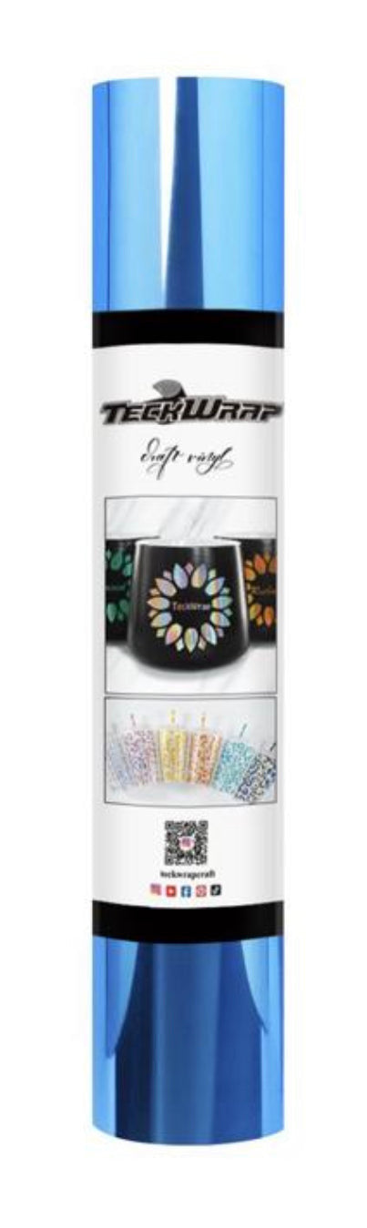 Teckwrap Cool Blue Mirror Chrome Permanent Vinyl – RST Prints