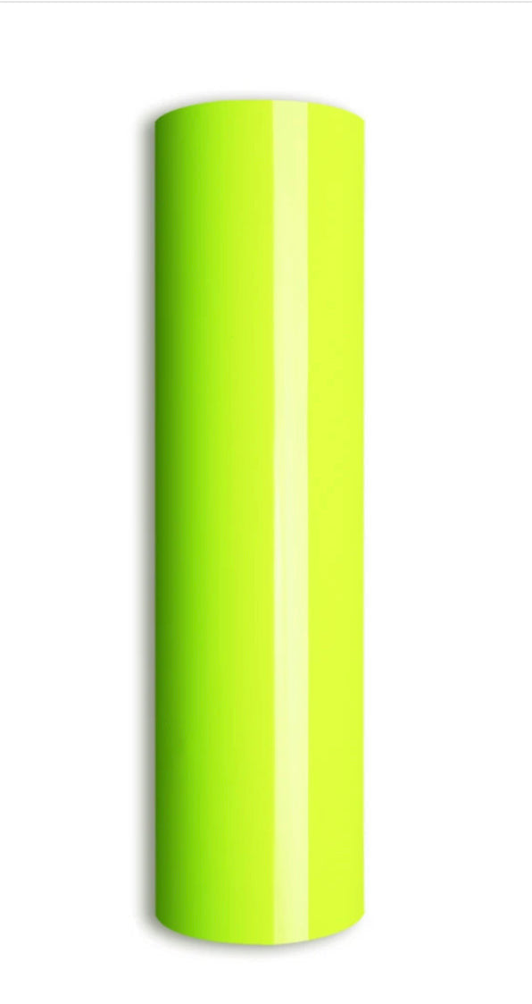 Teckwrap PU Neon Yellow HTV (Heat Transfer Vinyl) – RST Prints