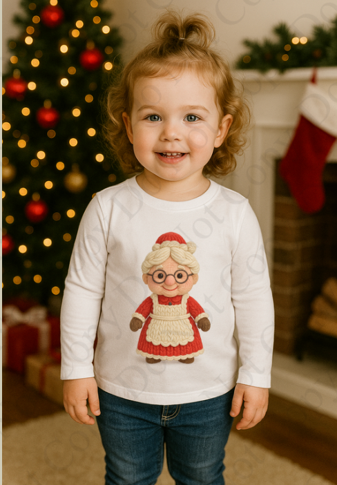 DTF Fabric -Mrs Claws (Yarn Style) – RST Prints